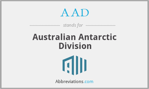 What does AAD stand for?