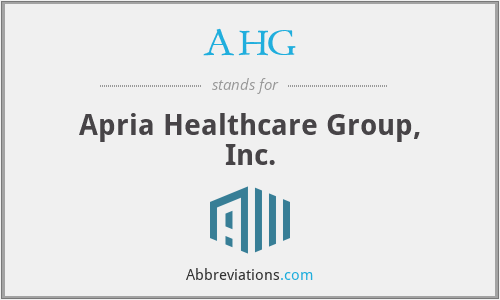 What does AHG stand for?