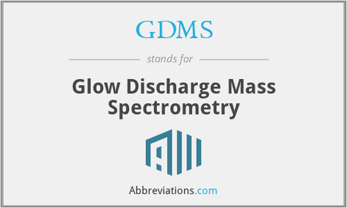 What does GDMS stand for?