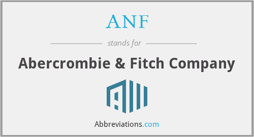 What does ANF stand for?