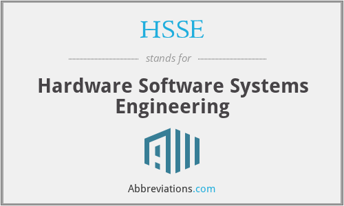 What does HSSE stand for?