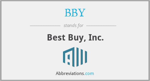 What does BBY stand for?
