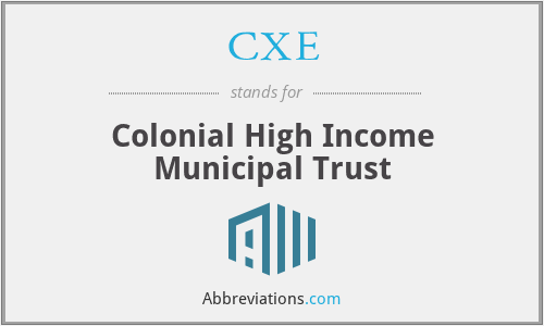 What does CXE stand for?
