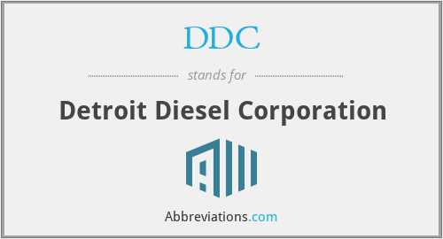 DDC - Detroit Diesel Corporation
