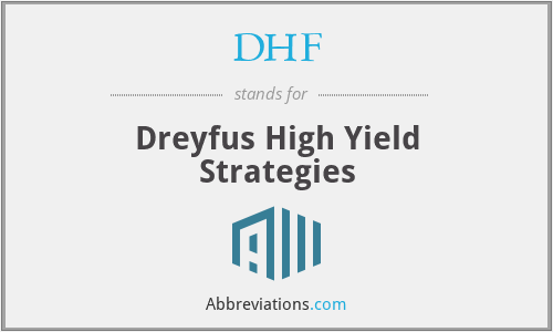 What does DHF stand for?
