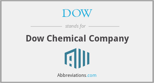 What does DOW stand for?