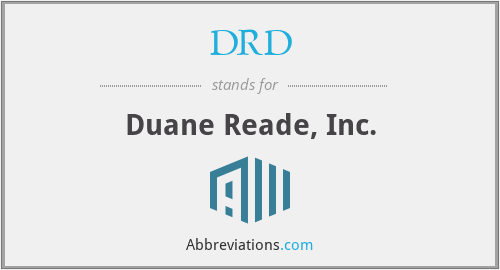 What does DRD stand for?
