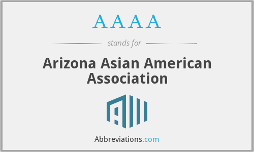 What does AAAA stand for?