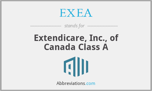 What does EXEA stand for?