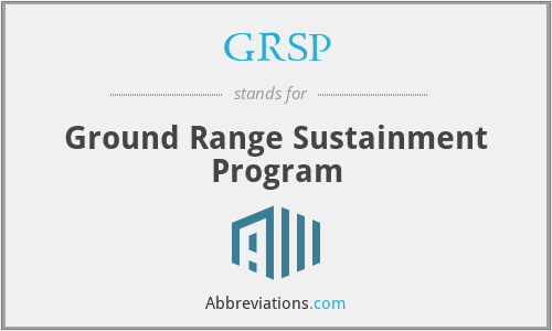 What does GRSP stand for?