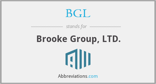 What does BGL stand for?