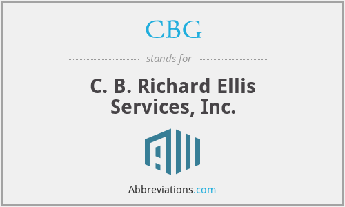 What does CBG stand for?