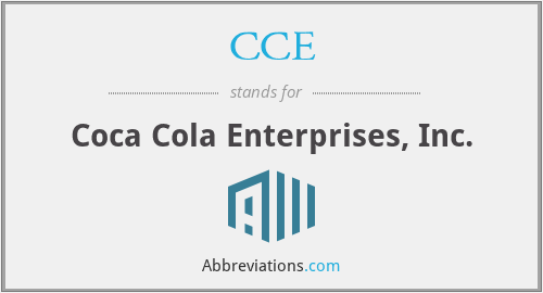 What does CCE stand for?