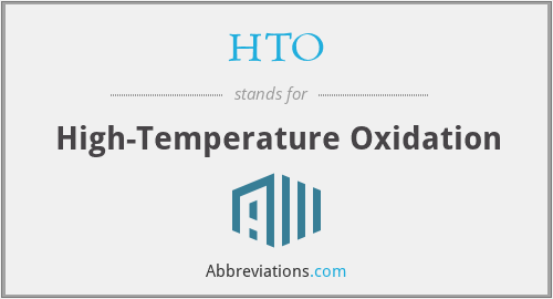 What does HTO stand for?