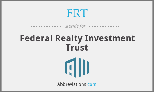 What does FRT stand for?