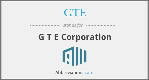 What does GTE stand for?