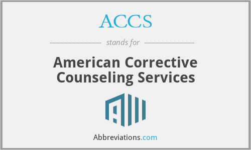 What does ACCS stand for?