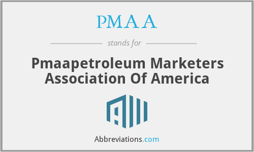 What does PMAA stand for?