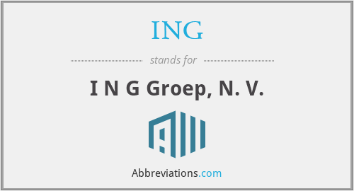 What does ING stand for?