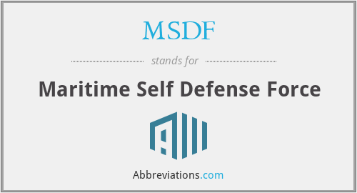 What does MSDF stand for?