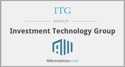 What does ITG stand for?