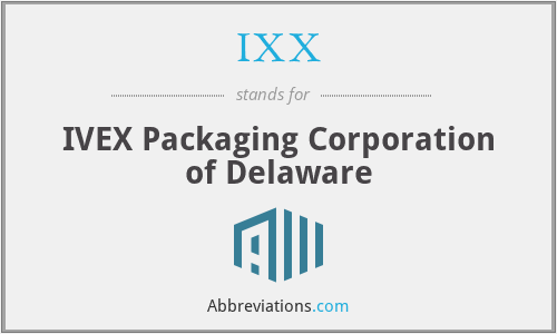 What does IXX stand for?