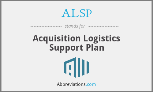What does ALSP stand for?