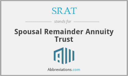 What does SRAT stand for?