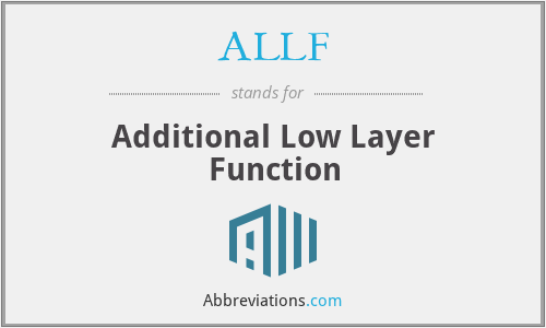 What does ALLF stand for?