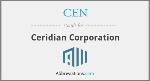 What does CEN stand for?