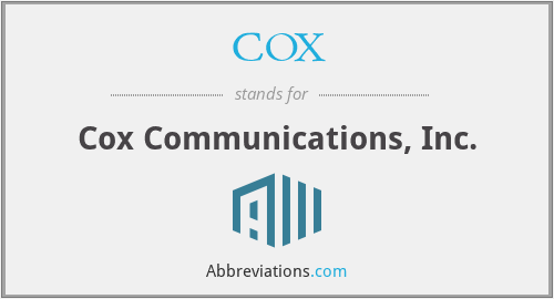 What does COX stand for?