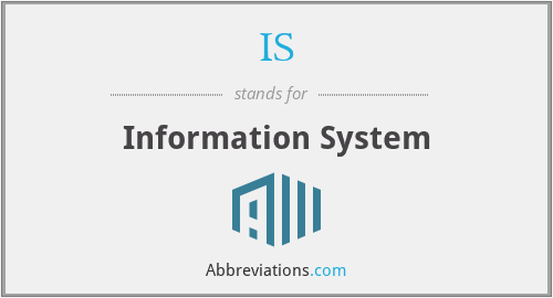 What does I.S stand for?