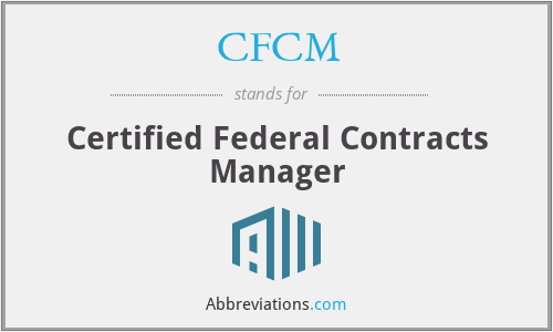 What does CFCM stand for?