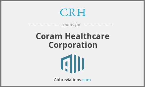 What does CRH stand for?