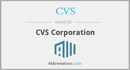 What does CVS stand for?