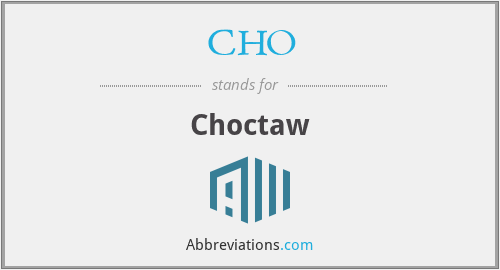 What does CHO stand for?