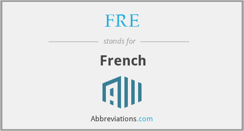 What does FRE stand for?