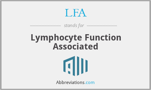 What does LFA stand for?