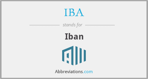 What does IBA stand for?