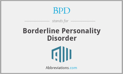 What does BPD stand for?