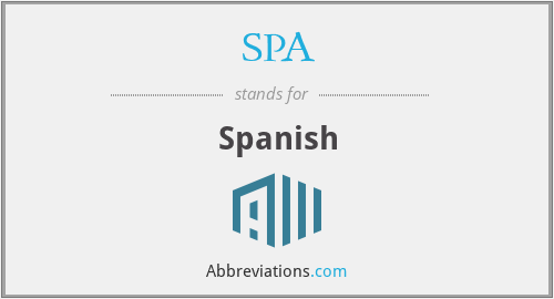 What does S.P.A stand for?