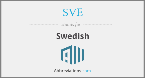 What does SVE stand for?
