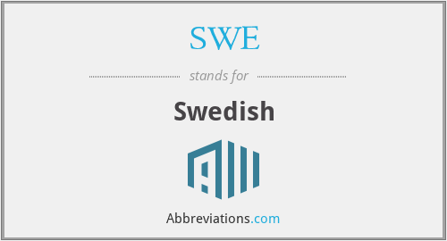 What does SWE stand for?