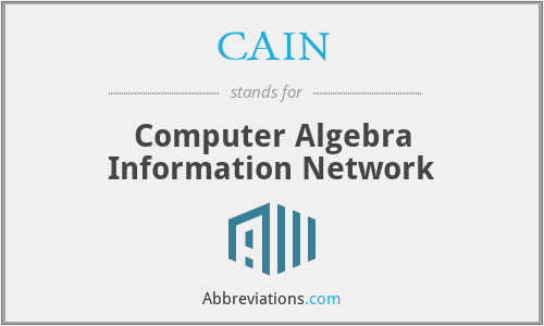 What does CAÍN stand for?