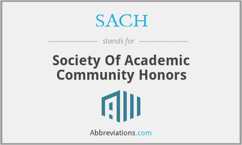 What does SACH stand for?