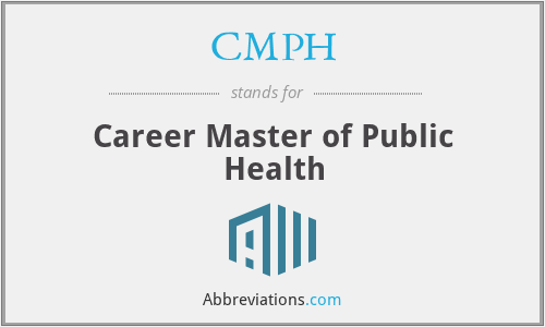What does CMPH stand for?