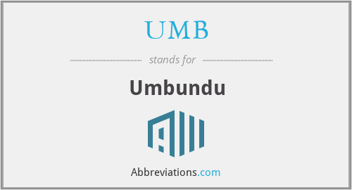 What does UMB stand for?