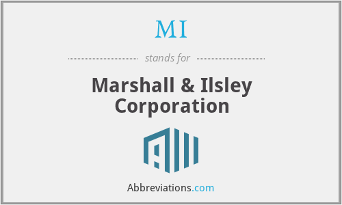 What does M.I stand for?