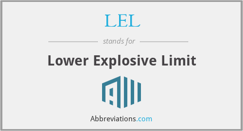 What does LEL stand for?