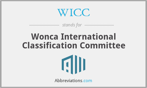 What does WICC stand for?
